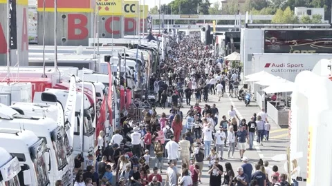 Racing Crowd Stock Video Footage | Royalty Free Racing Crowd Videos | Pond5