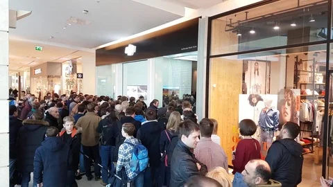 Crowd Store Stock Video Footage | Royalty Free Crowd Store Videos | Pond5