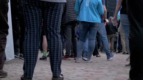 Crowd Anticipation Stock Footage ~ Royalty Free Stock Videos | Pond5