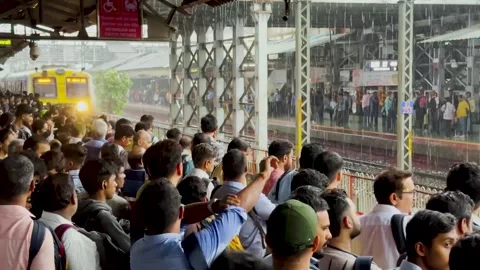 Crowd Waiting Stock Footage ~ Royalty Free Stock Videos | Pond5