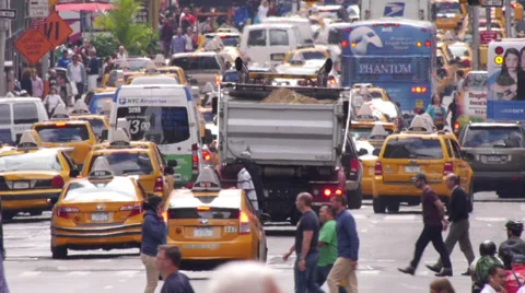 Melting Traffic Stock Footage ~ Royalty Free Stock Videos | Pond5