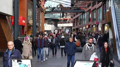 People Mall Crowd Stock Footage ~ Royalty Free Stock Videos | Page 9