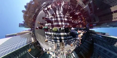 Fisheye Walking Stock Videos – Royalty-Free HD & 4K Videos