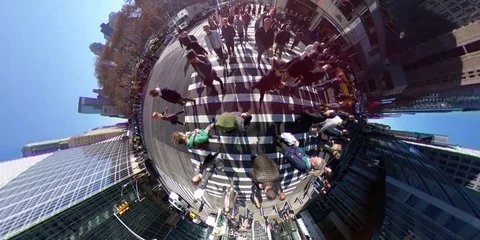 Fisheye Walking Stock Videos – Royalty-Free HD & 4K Videos