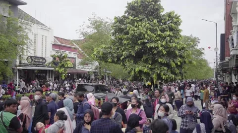 Crowd People Walking at The Street outsi... | Stock Video | Pond5
