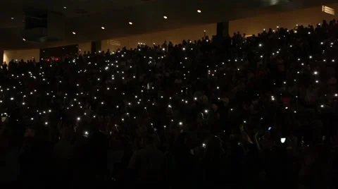 Concert Crowd Lights Stock Videos – Royalty-Free HD & 4K Videos | Pond5