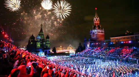 Military Parade Fireworks Stock Video Footage | Royalty Free Military ...