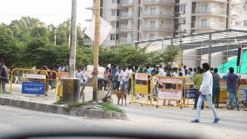 Crowd Running In Fear Stock Footage ~ Royalty Free Stock Videos | Pond5