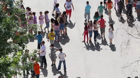 School Kids Playing Stock Footage ~ Royalty Free Stock Videos | Pond5