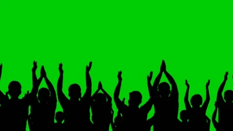 Crowd Green Screen Stock Video Footage | Royalty Free Crowd Green ...