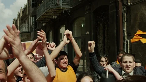 Crowd Screaming Stock Footage ~ Royalty Free Stock Videos | Pond5