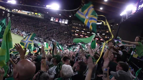 Cheering Stadium Stock Video Footage | Royalty Free Cheering Stadium ...