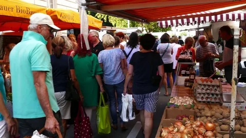 Crowd Walk Through Stock Footage ~ Royalty Free Stock Videos | Pond5