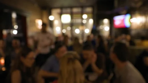 Crowded Bar Stock Footage ~ Royalty Free Stock Videos | Pond5