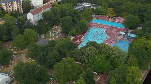 Crowded Pool Stock Video Footage | Royalty Free Crowded Pool Videos | Pond5