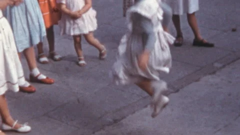 Crowded Traditional Spanish Children Pla... | Stock Video | Pond5