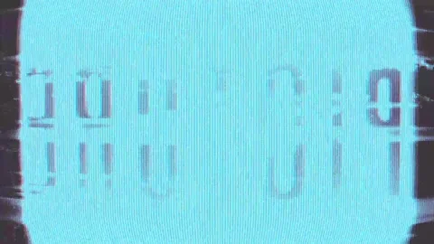 CRT glitch transition. Analog Static Noi... | Stock Video | Pond5