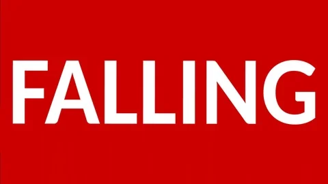 A crumbling text animation with the word... | Stock Video | Pond5