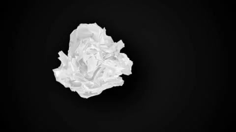 Crumpled Paper Background Intro Animatio... | Stock Video | Pond5