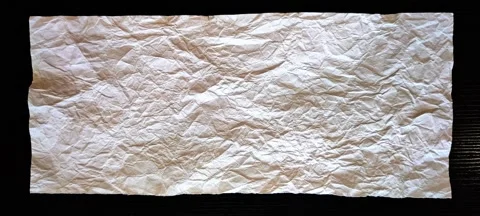 Crumpled paper effect white background. | Stock Video | Pond5