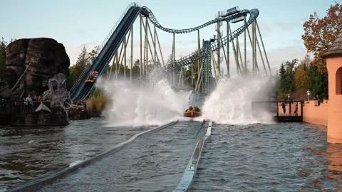 Crush down in water from water roller co... | Stock Video | Pond5