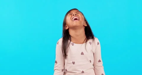 Crying, sad and child on a green screen ... | Stock Video | Pond5