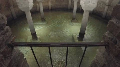 Crypt under water in Basilica of San Fra... | Stock Video | Pond5