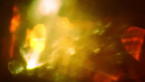 Crystal light effect on alpha background | Stock Video | Pond5