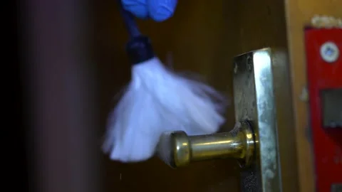 Fingerprint Dusting Stock Footage ~ Royalty Free Stock Videos | Pond5