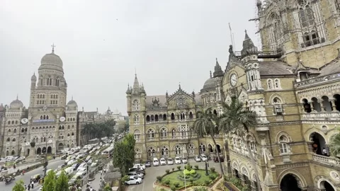 Cst Railway Station Stock Video Footage | Royalty Free Cst Railway ...