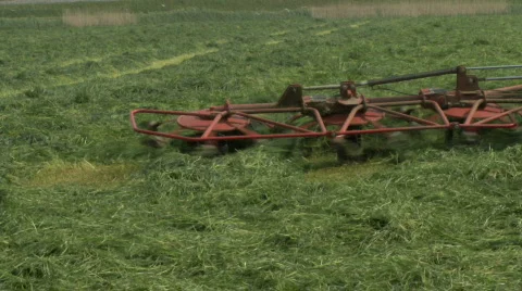 CU OF A COMBINE HARVESTER | Stock Video | Pond5