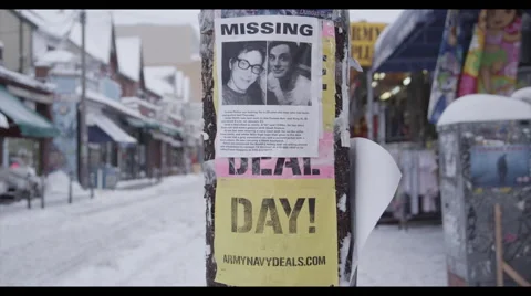 Miising Person Signs Stock Videos – Royalty-Free HD & 4K Videos