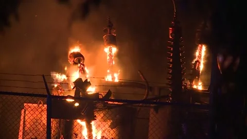 Substation Night Stock Videos – Royalty-Free HD & 4K Videos