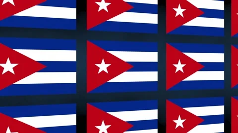 Cuba Flag animation 3d, National Flag Ba... | Stock Video | Pond5