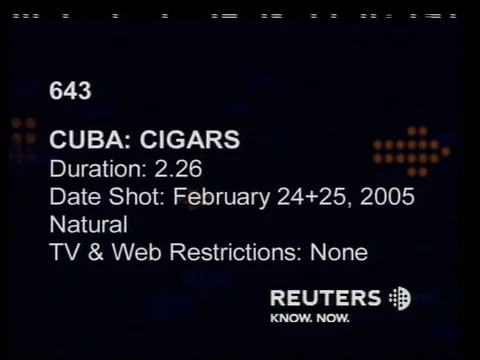 Fidel Castro Cigar Stock Videos – Royalty-Free HD & 4K Videos