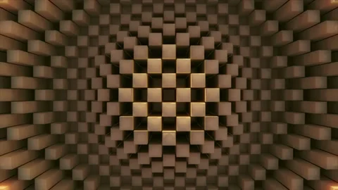 Cube Wave Ripple Loop | Stock Video | Pond5