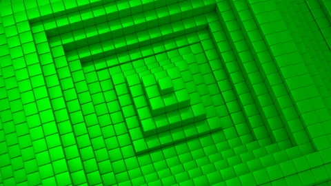 Cubes Formed A Wave | Stock Video | Pond5