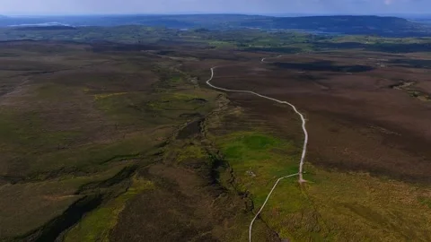 Cuilcagh Lakelands Geopark, County Ferma... | Stock Video | Pond5