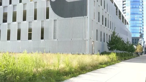 Cummins Architectural Building Downtown ... | Stock Video | Pond5