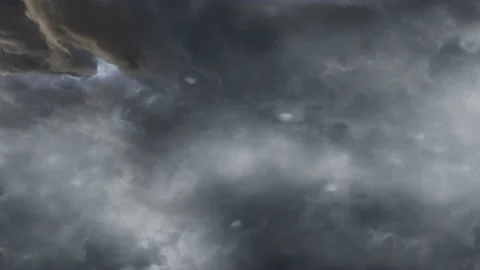 cumulonimbus clouds as well as thunderst... | Stock Video | Pond5