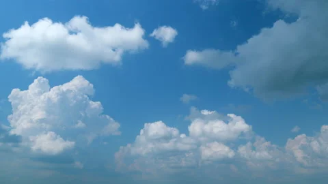 Cumulonimbus cloudscape with bright whit... | Stock Video | Pond5