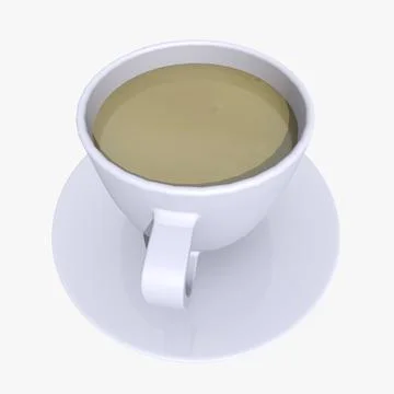3D Model: Cups Of Tea Collection ~ Buy Now #91427825 | Pond5