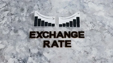 currency exchange rate graph showing pos... | Stock Video | Pond5