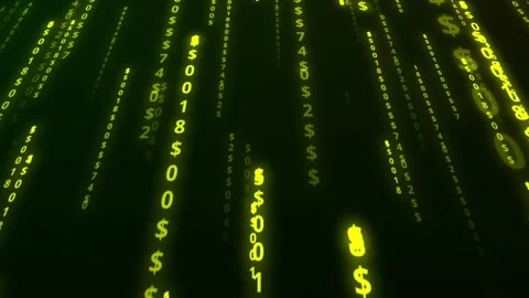 Currency Money Dollar Digital Abstract M... | Stock Video | Pond5