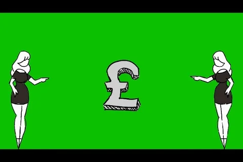 Currency Pound - Hand-Drawn Animation - ... | Stock Video | Pond5