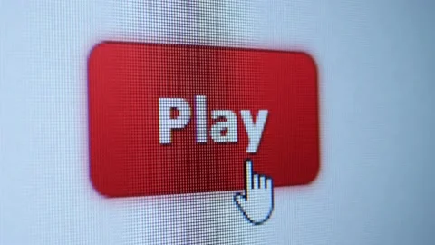 Click Play Button Stock Footage ~ Royalty Free Stock Videos | Pond5
