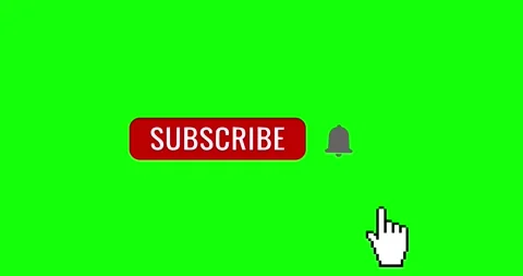 Cursor clicking subscribe button, Ring B... | Stock Video | Pond5
