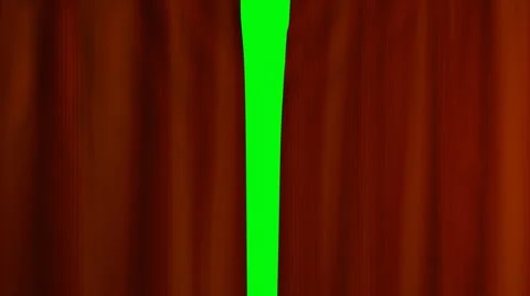 curtain red on green screen | Stock Video | Pond5