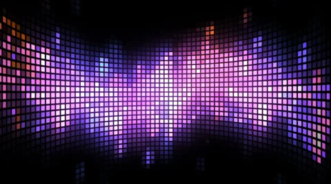 Curved Dance Light Box Background | Stock Video | Pond5