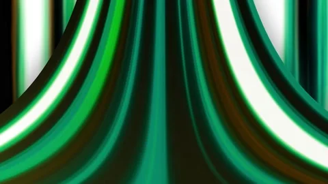 Curved strip with colored stripes. Motio... | Stock Video | Pond5